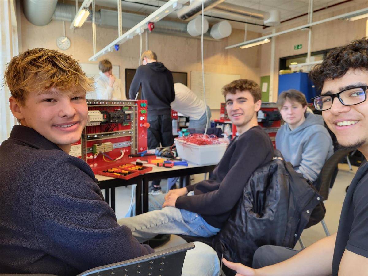 Besøk fra Belgia - Bleiker videregående skole