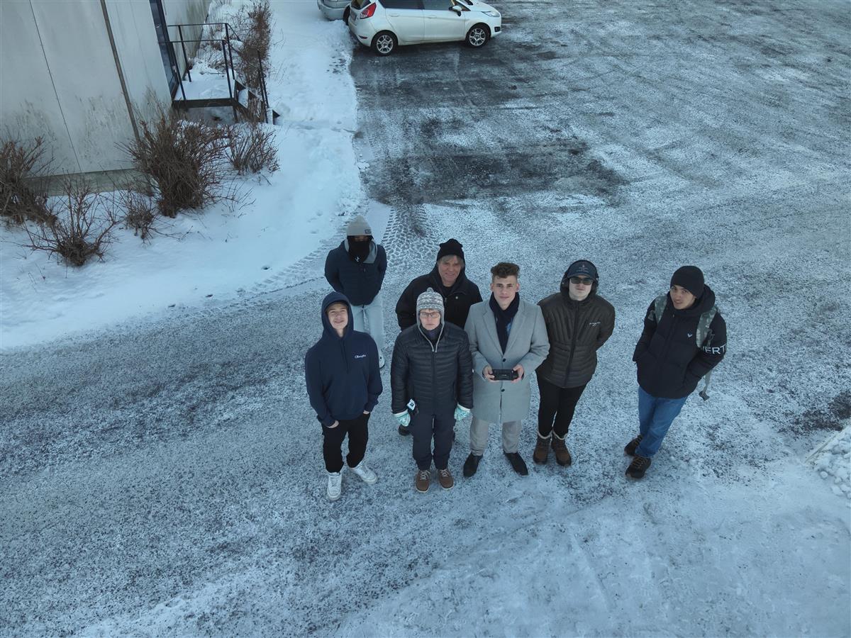 Dronesatsing på Rud vgs Makerspace - Rud videregående skole