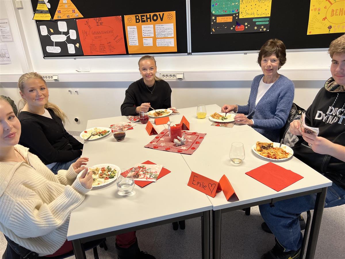 Besøksdag på Helse og oppvekstfag - Nes videregående skole