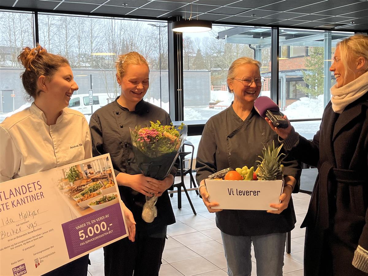 Østlandet beste kantine - Bleiker videregående skole